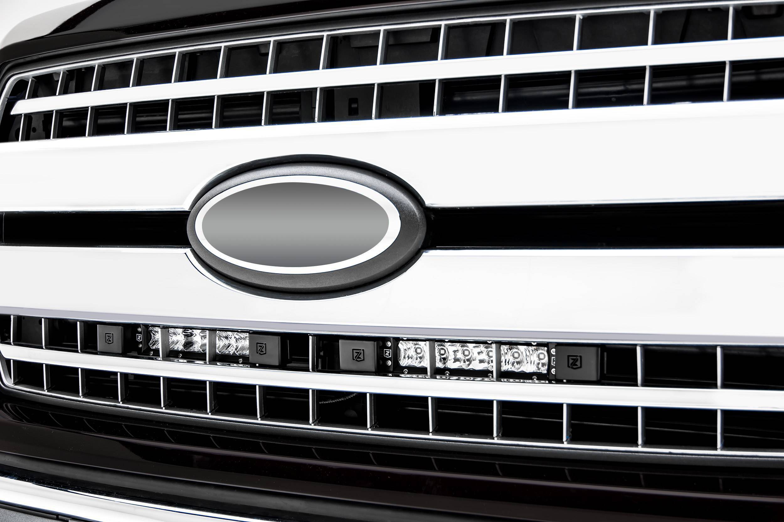 2018-2020 Ford F-150 XLT, Lariat OEM Grille LED Kit with (2) 6 Inch LED ...